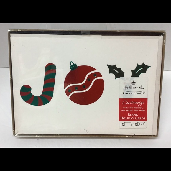 Hallmark | Party Supplies | Hallmark Joy Blank Holiday Boxed Cards Set ...